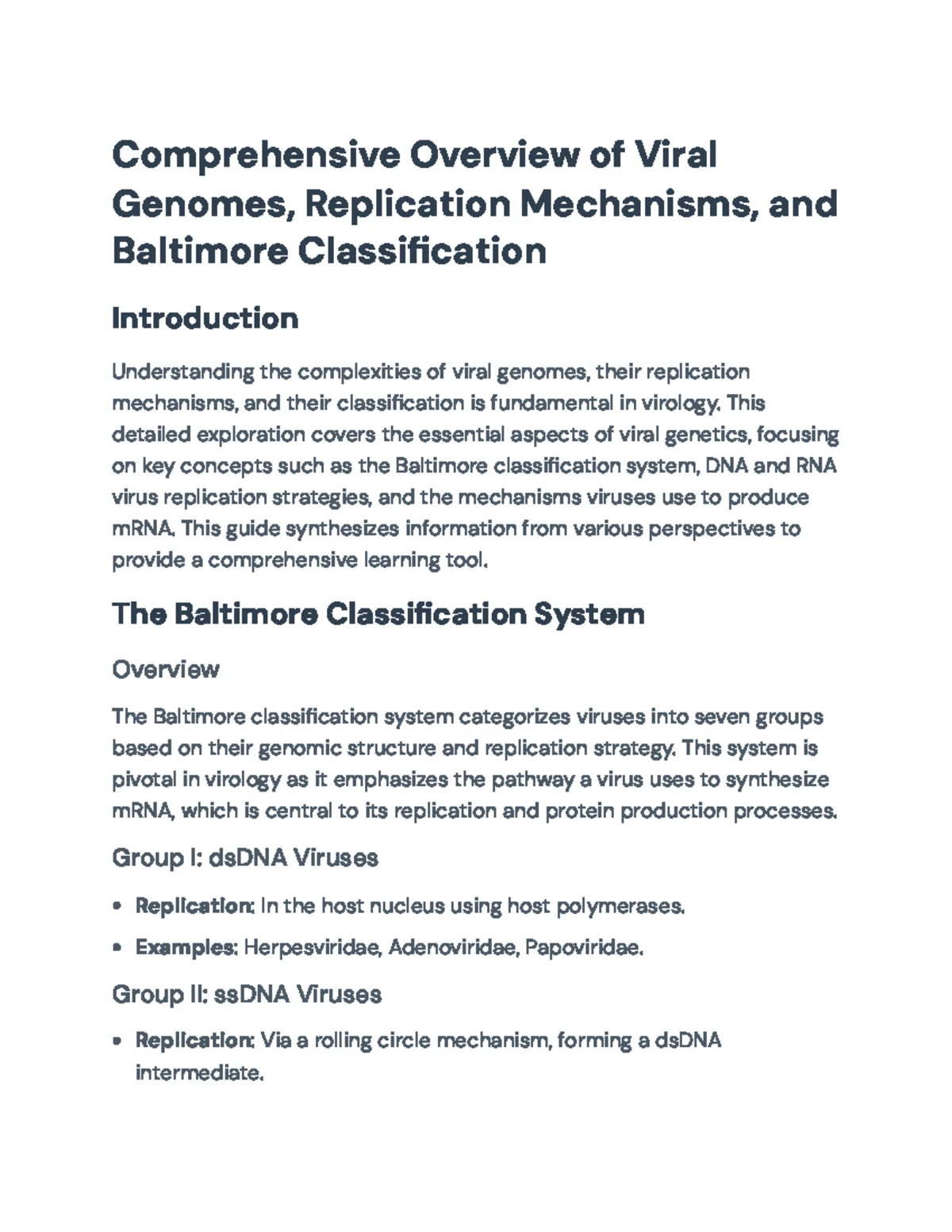 Mechanisms of Reverse Transcription in Retroviruses (BIOL 301) - Studocu