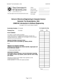 CSSE1001 - UQ - Introduction To Software Engineering - Studocu