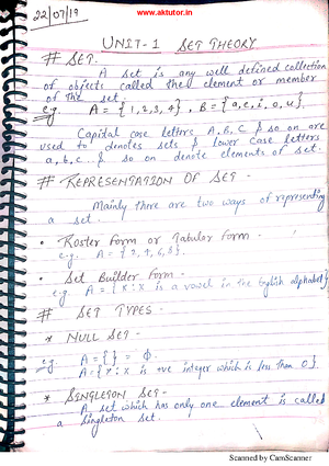 Artificial Intelligence All Unit Notes aktu - ARTIFICAL INTELLIGENCE ...