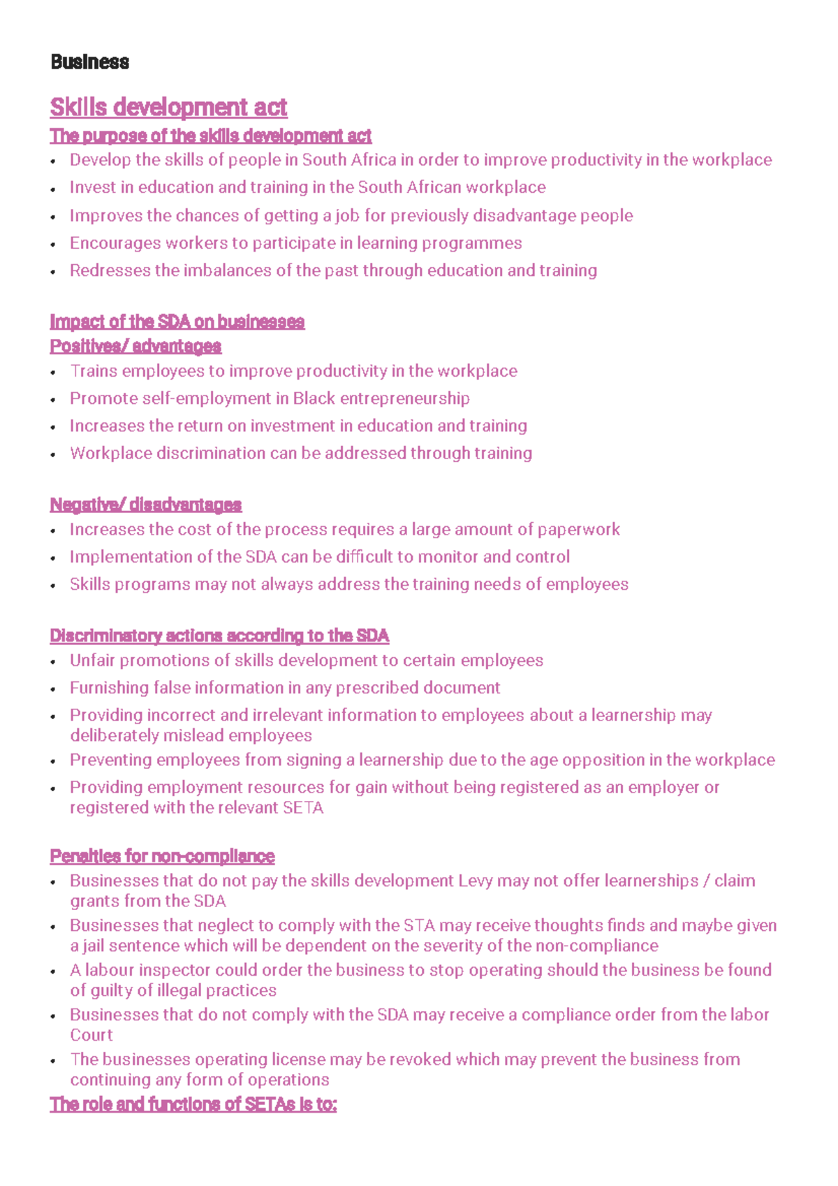 Skills Development Act: Overview and Business Impact - 250305 173451 ...