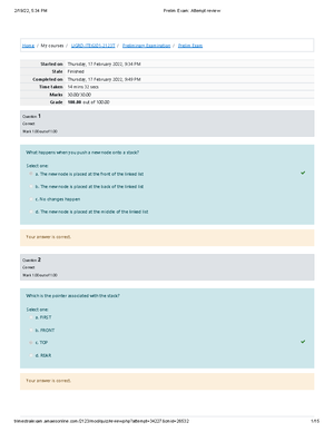 Datacomm 2 midterm exam - Home/My courses/ UGRD-IT6223-2133T / Midterm Examination/ Midterm Exam ...