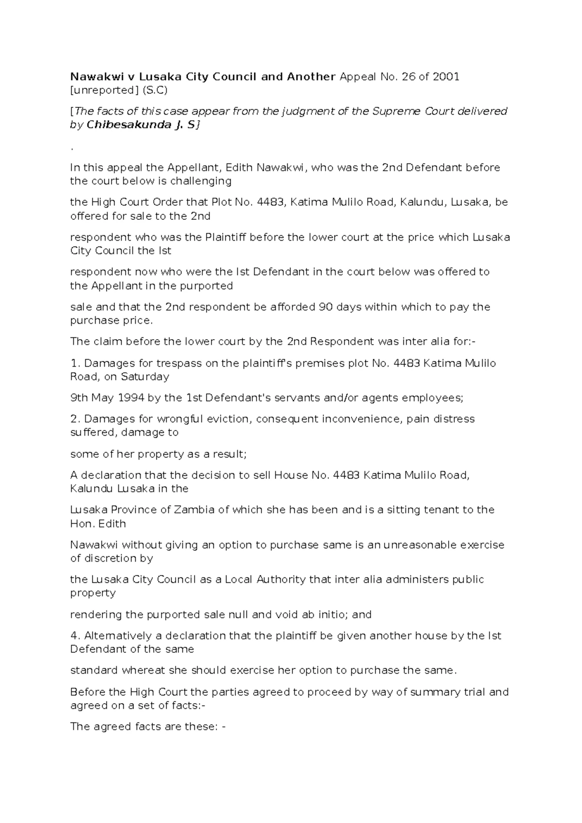 Checklist for Lands & Deeds Dept Transactions 1: Essential Items - Studocu