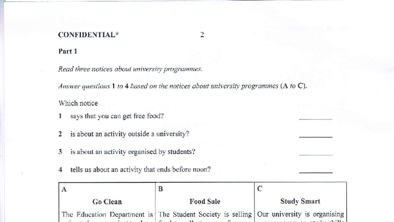 MUET Reading Session 1 2021 - Comprehensive Study Guide - Studocu
