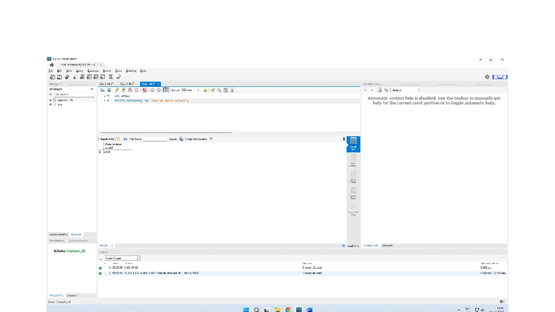 Ejecicio 3 - Sistemas: MySQL Workbench Analysis and Queries - Studocu