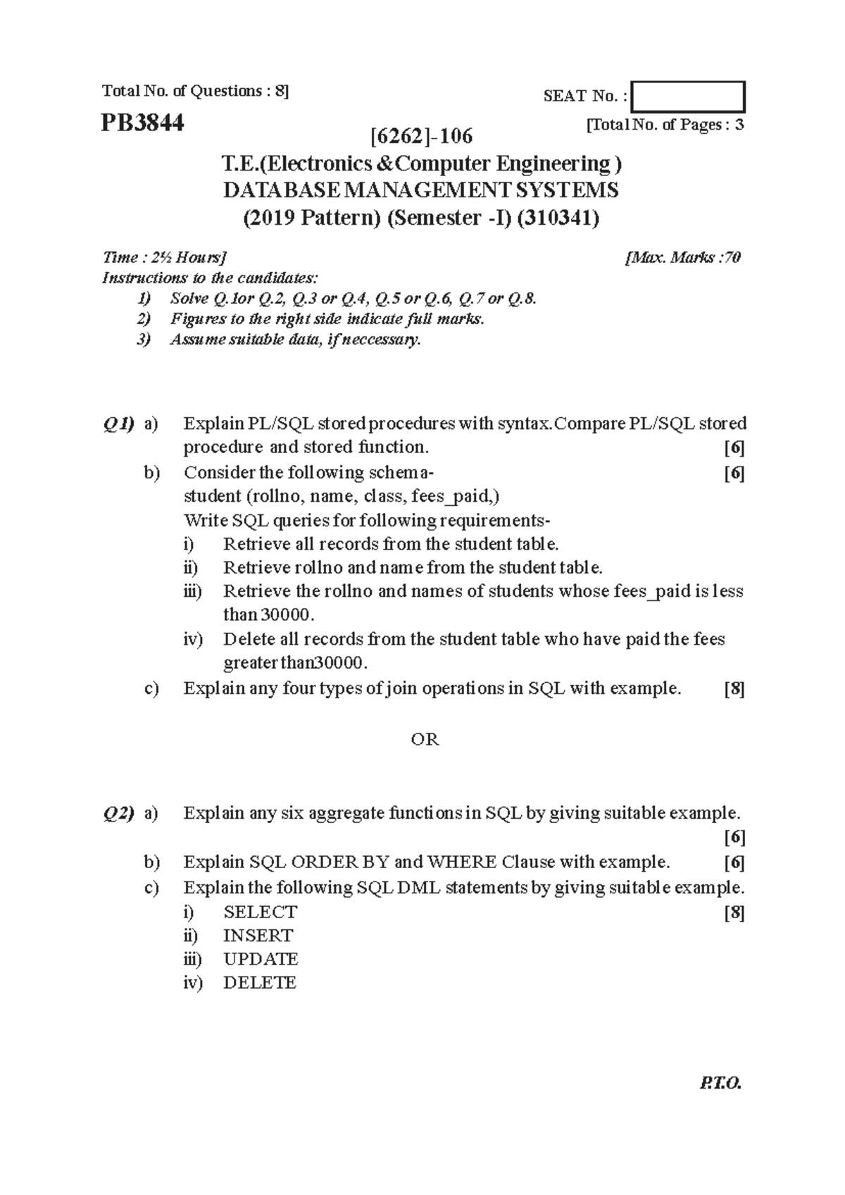 ECE 2024: Comprehensive Exam Papers for Electronics Engineering - Studocu