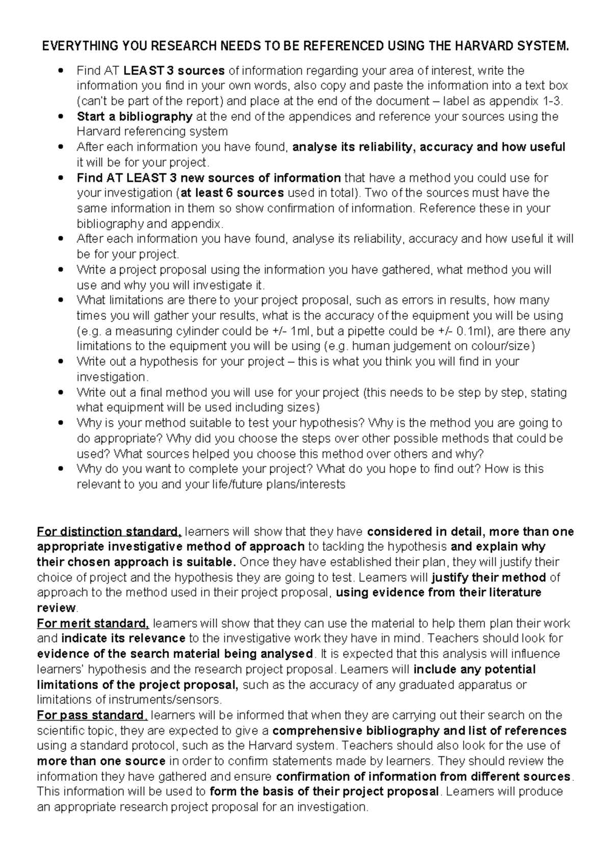 Unit 6 Assignment A - Research Project Proposal Using Harvard ...