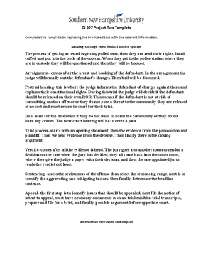 4-3 module 4 quiz - 4-3 Quiz CJ 207 Question 1 2 / 2 points Which of ...