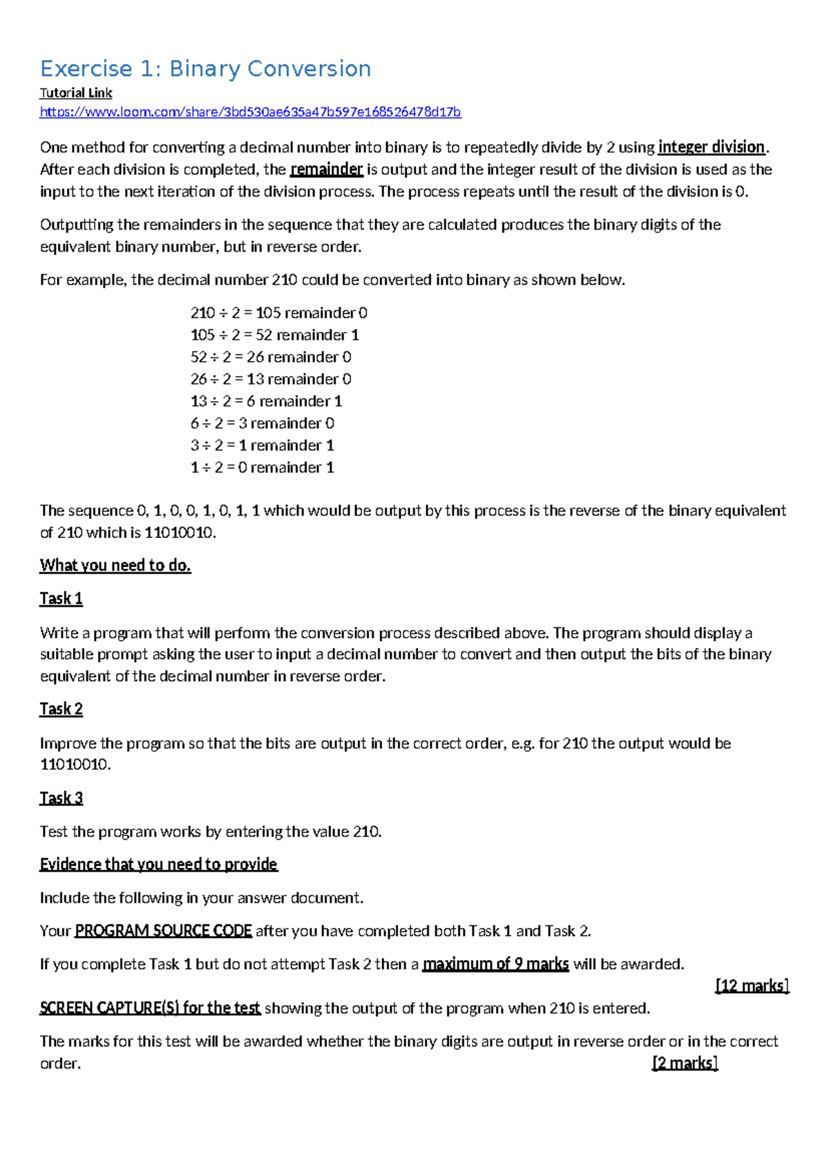 Practical Exam Programming Exercises (CS101) with Solutions and Links ...