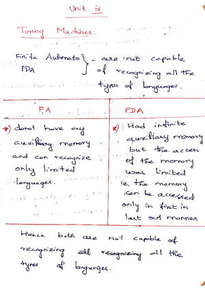 Regular Expression Exercises - TOC - Detailed Problem Solutions - Studocu