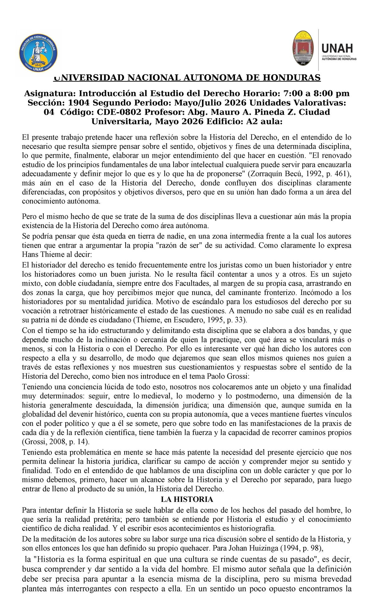 Notas Diarias I Unidad - Introducción al Estudio del Derecho - Studocu