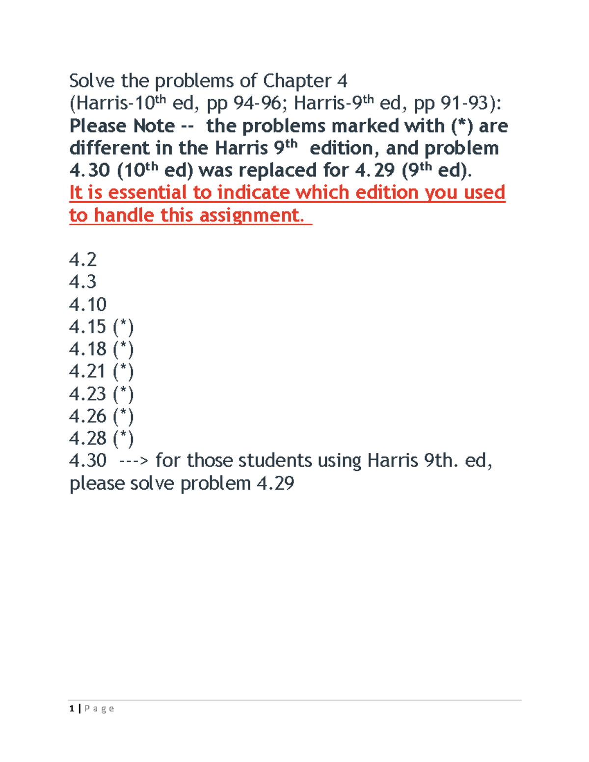 CHEM222 Chapter 4 homework answer key - Solve the problems of Chapter 4 ...