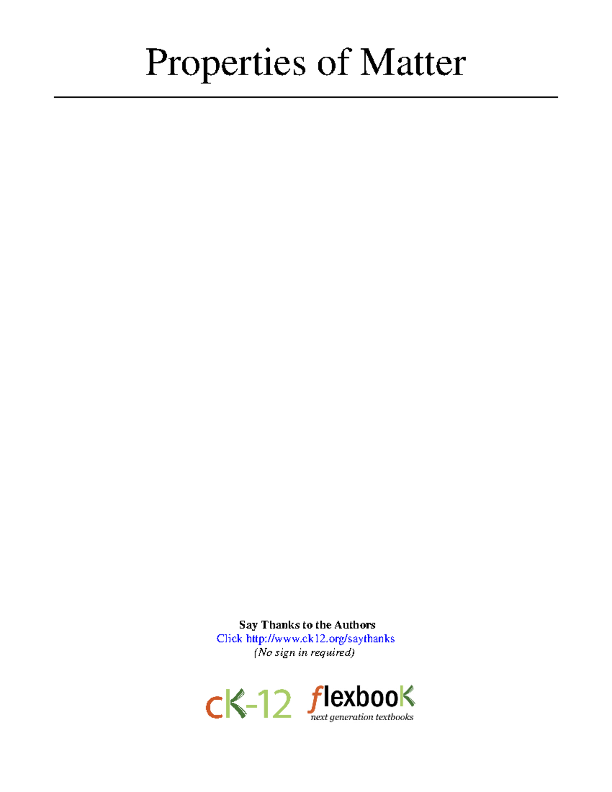 Properties-of-Matter- of -Matter-and-Change- of -CK-12-Chemistry-Basic ...