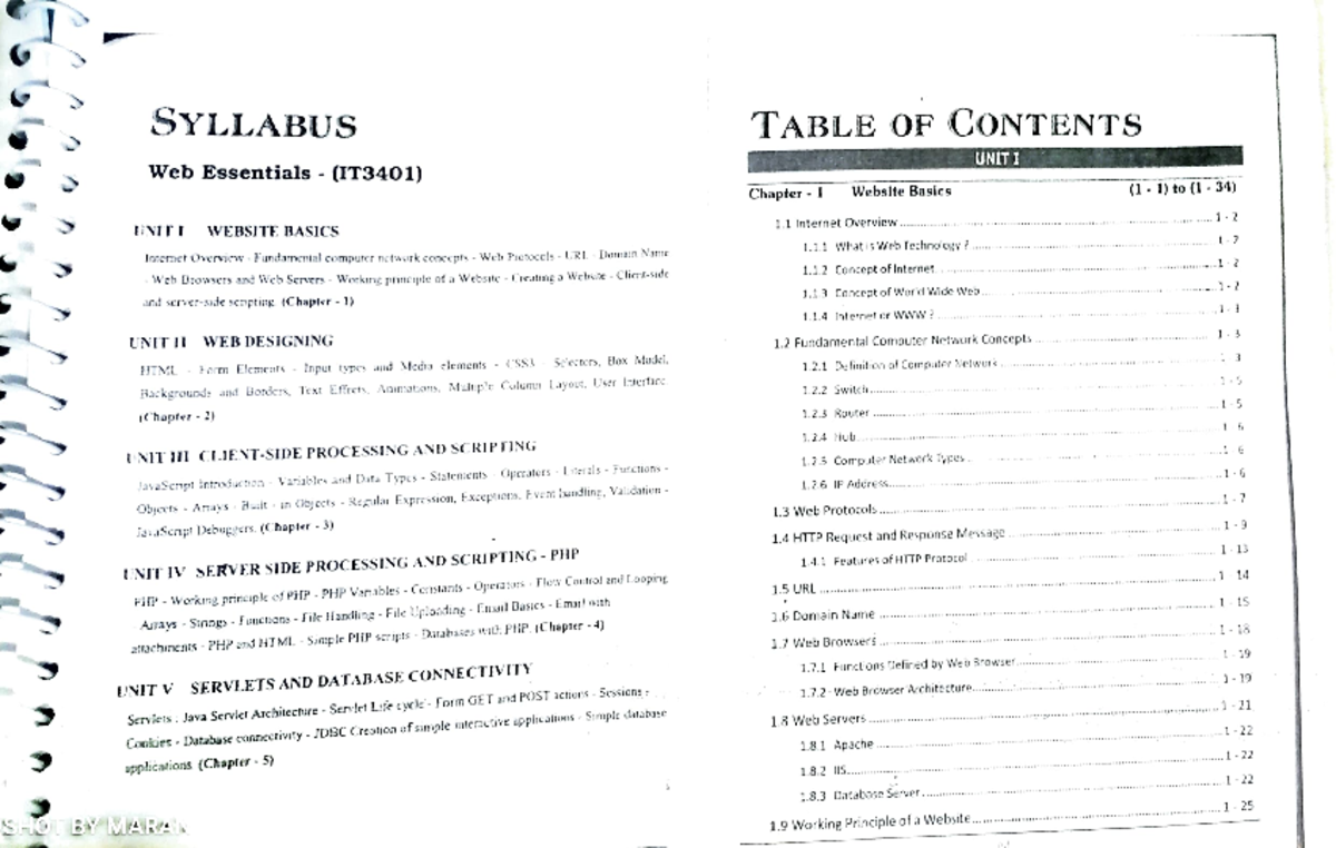 IT3401 Web Essentials Unit 1: Website Basics and Networking Notes - Studocu