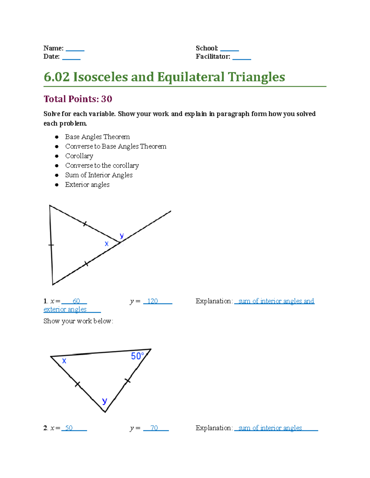 06-02 task2 - 6.02 geometry - Name: Date: School: Facilitator: 6 ...