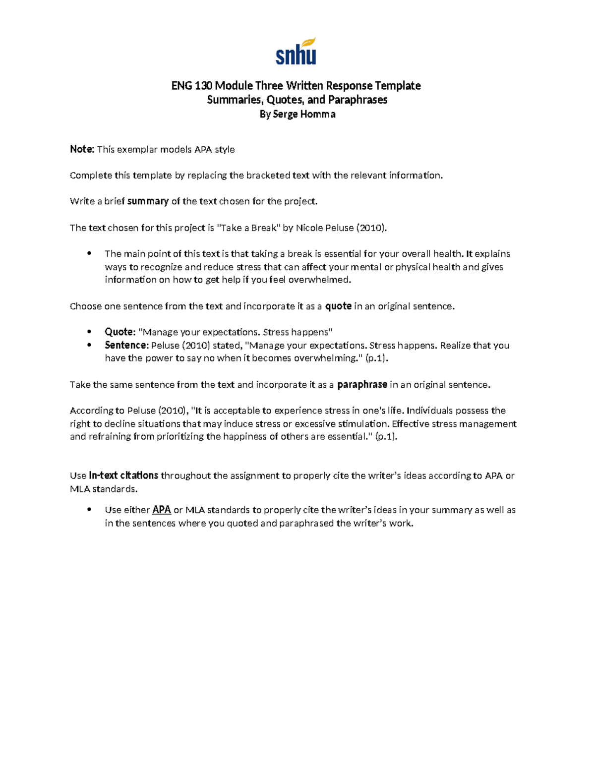 ENG 130 Module Three Written Response Template - ENG 130 Module Three ...
