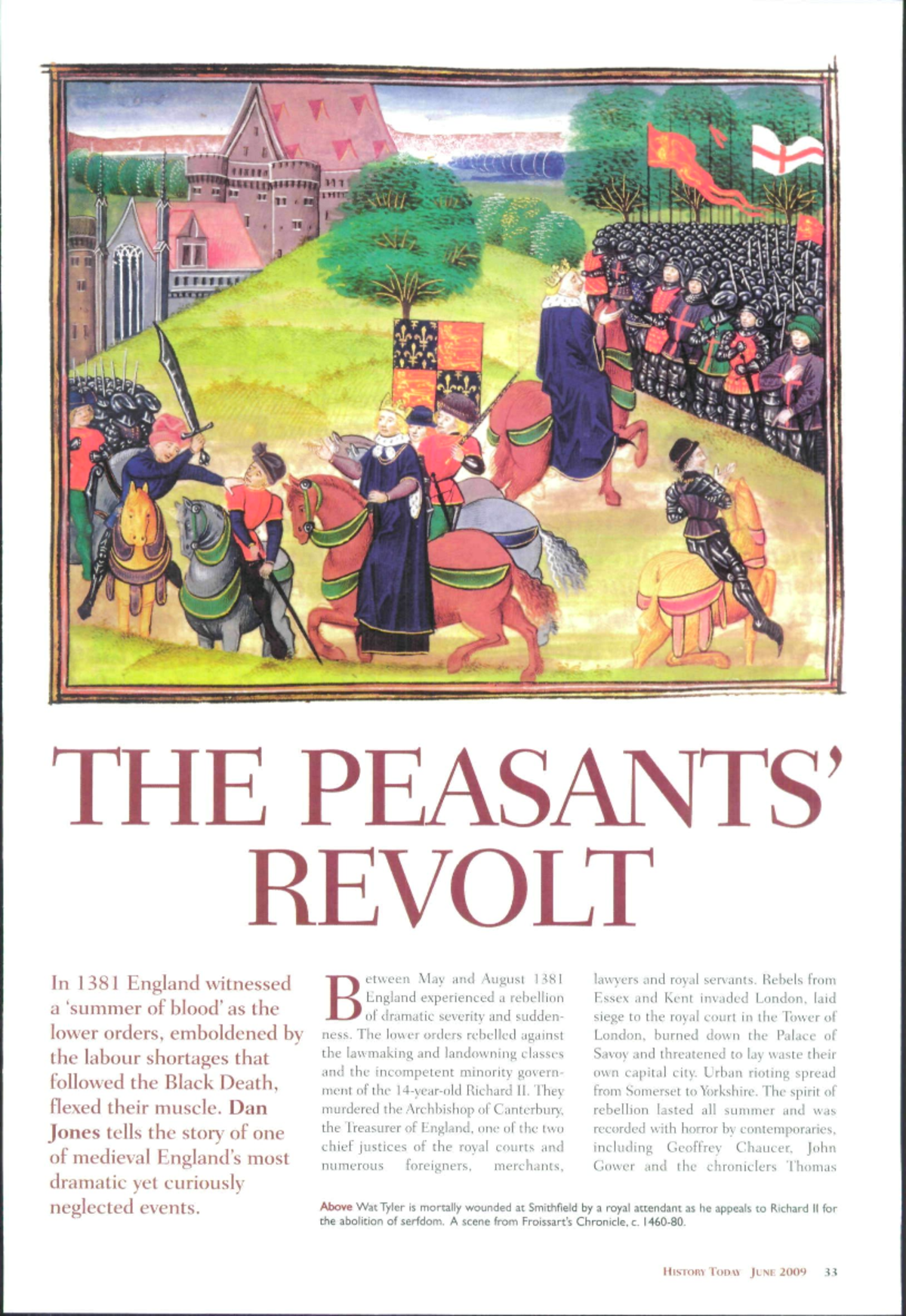 The Peasants' Revolt: A Study on the 1381 Rebellion in England - THE ...