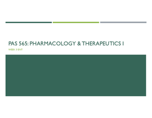 MED 101: Anesthesia Procedures and Medication Effects - iii is ...