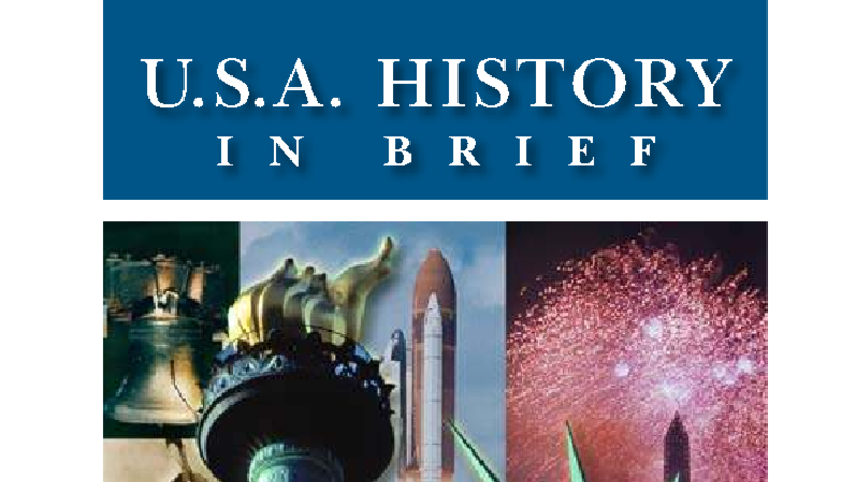 US HIST 101: U.S. History in Brief - Learner English Edition - Studocu