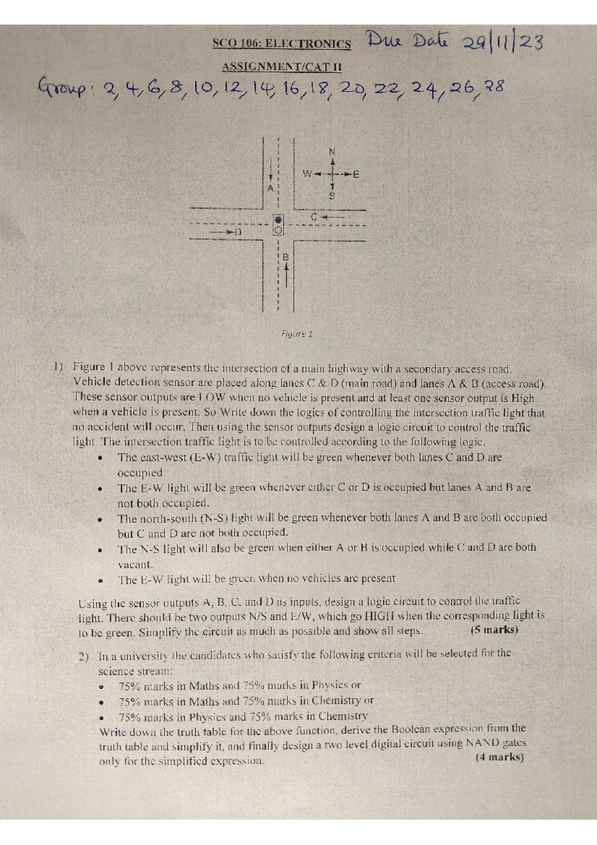 SCO 106 Assignment: EVEN Number Group Analysis and Findings - Studocu