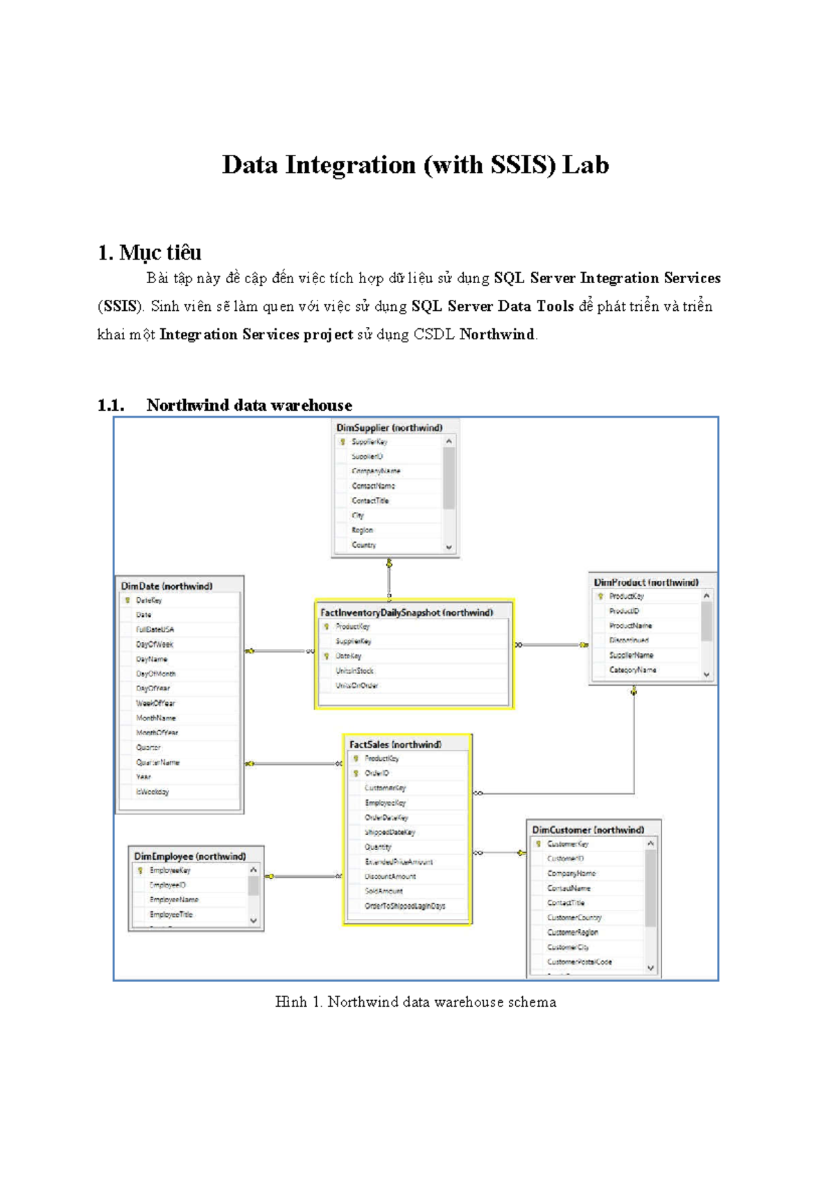 Data Integration (with SSIS) Lab 1: Building ETL Solutions - Studocu