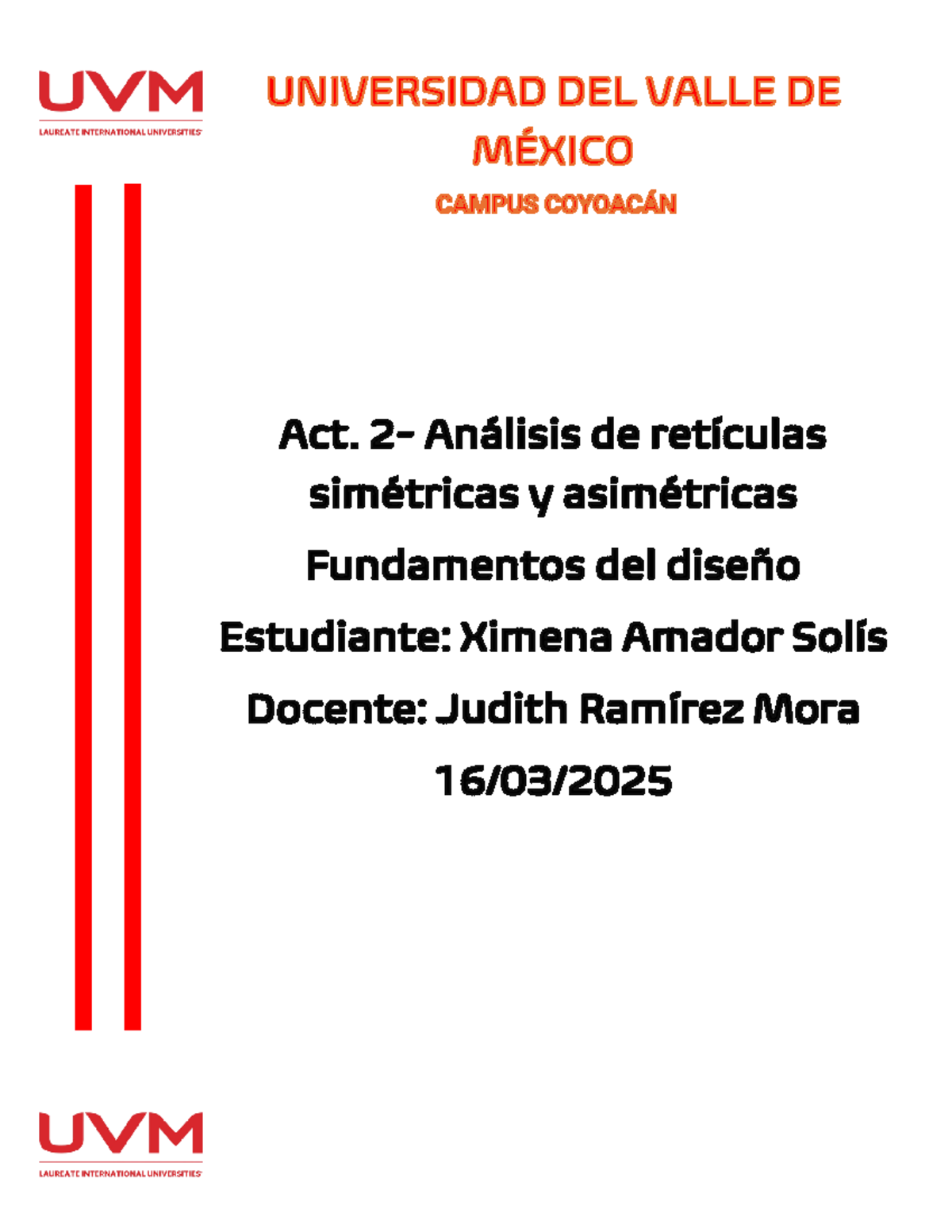 Tipos de reticulas (FD) Act 2-XAS - RETICULA SIMETRICA VISIBLE La funda ...