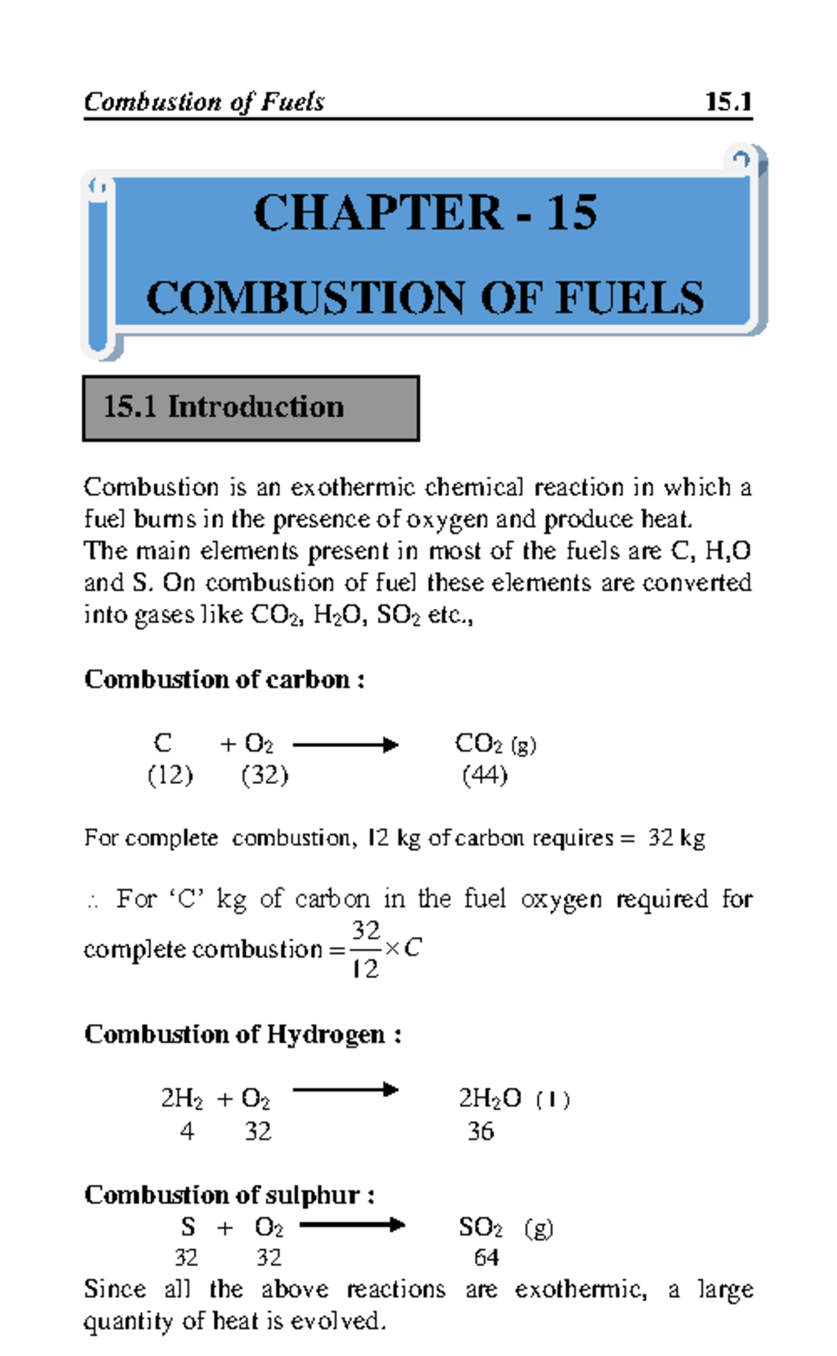 Pyrometallurgy Assignment: Understanding Combustion of Fuels - Studocu