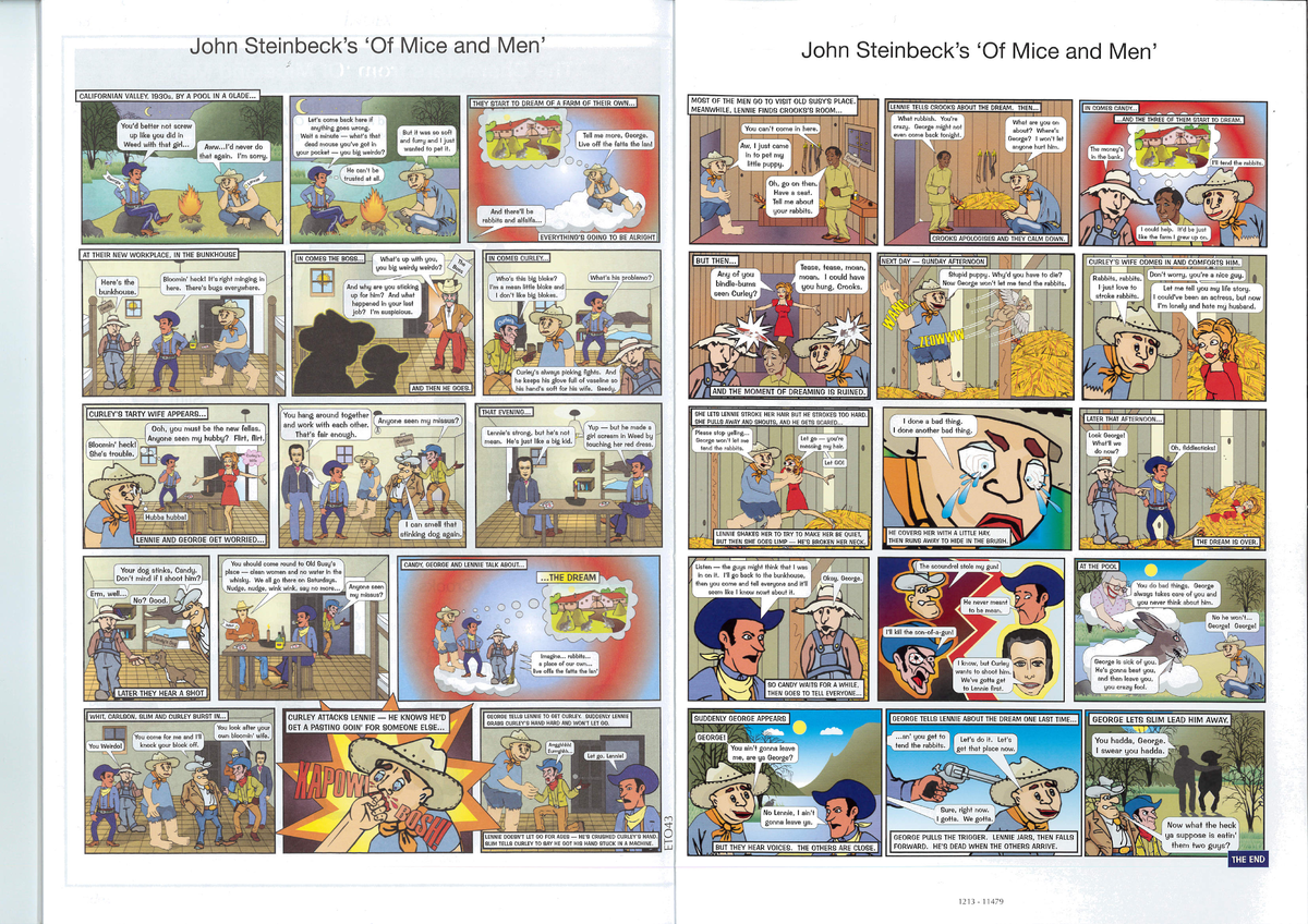 OMAM Plot as Comic Strip - John Mice and John Mice and CALIFORNIAN ...
