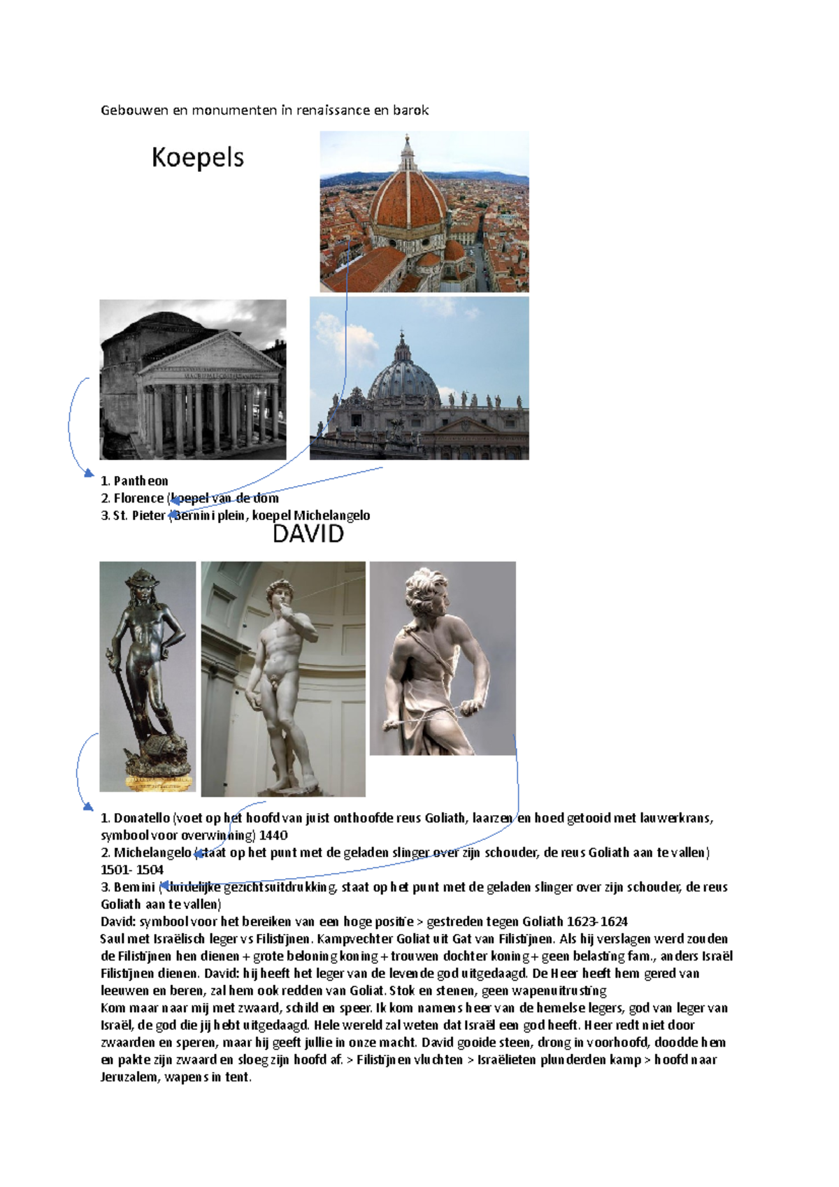 Renaissance en Barok: Belangrijke Gebouwen en Monumenten - Studeersnel