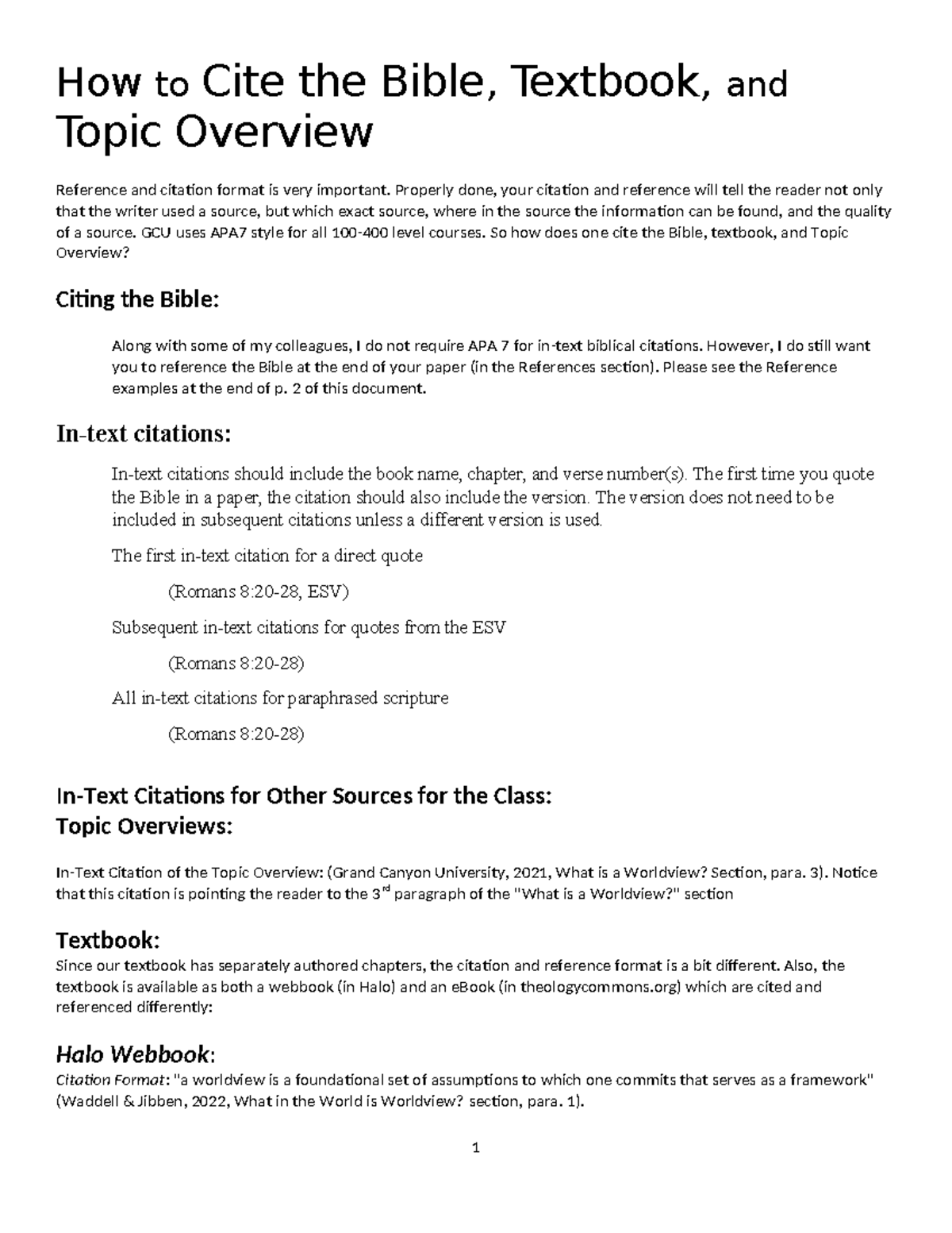 Citing the Bible Textbook and Topic Overviews How to Cite the Bible Textbook and Topic Studocu