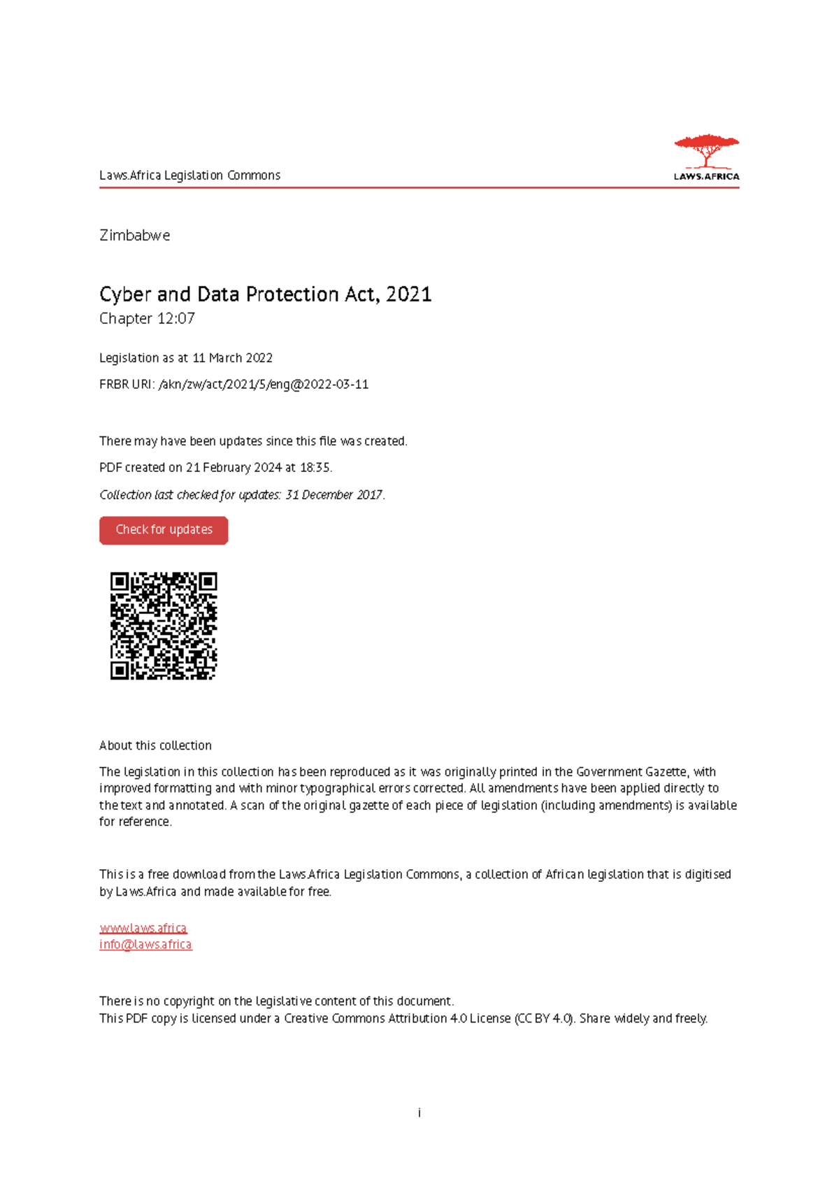 Cyber and Data Protection Act 2021: Comprehensive Overview and Updates ...