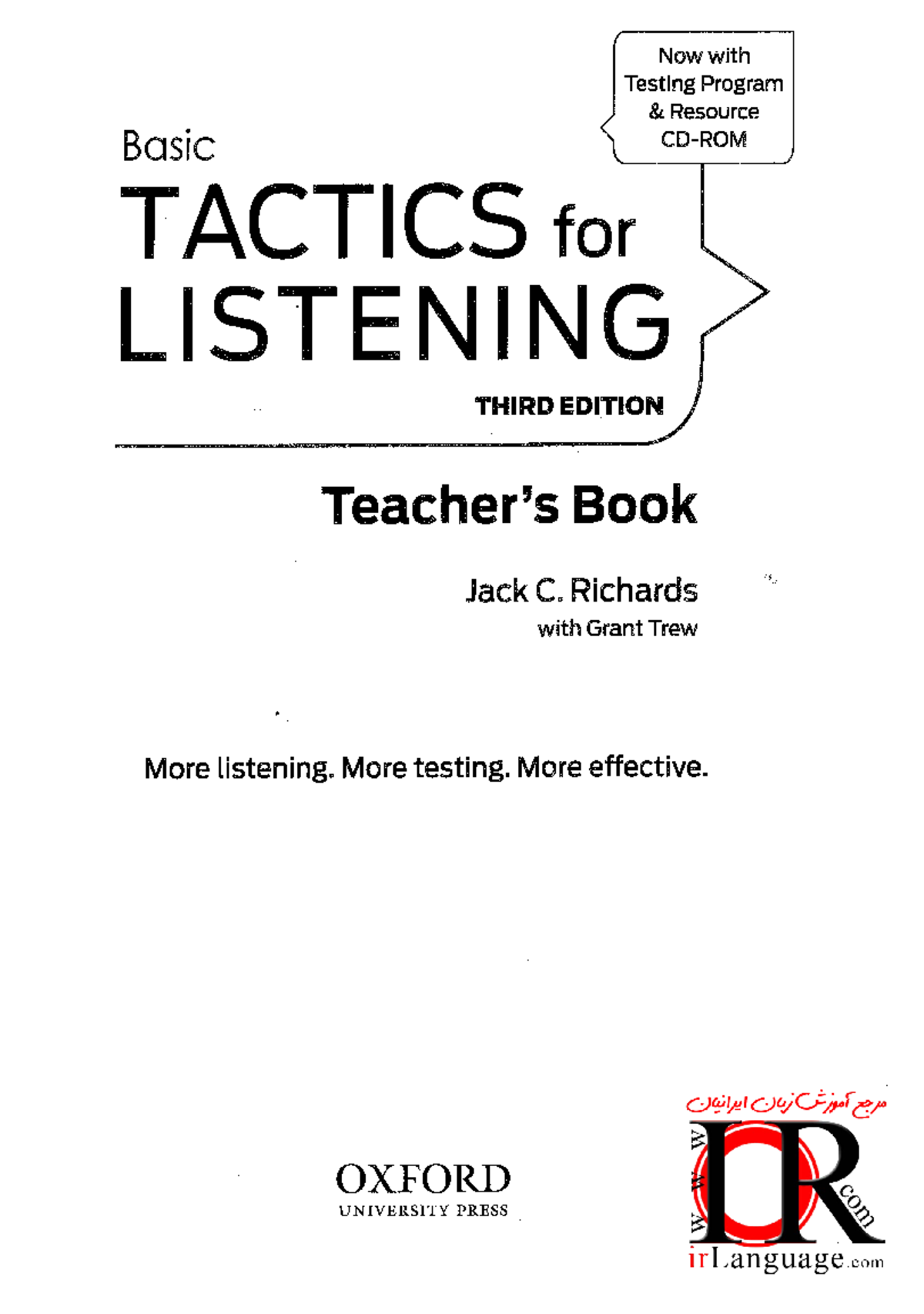 Tactics for Listening 3rd Edition - Basic Teacher's Guide - Studocu