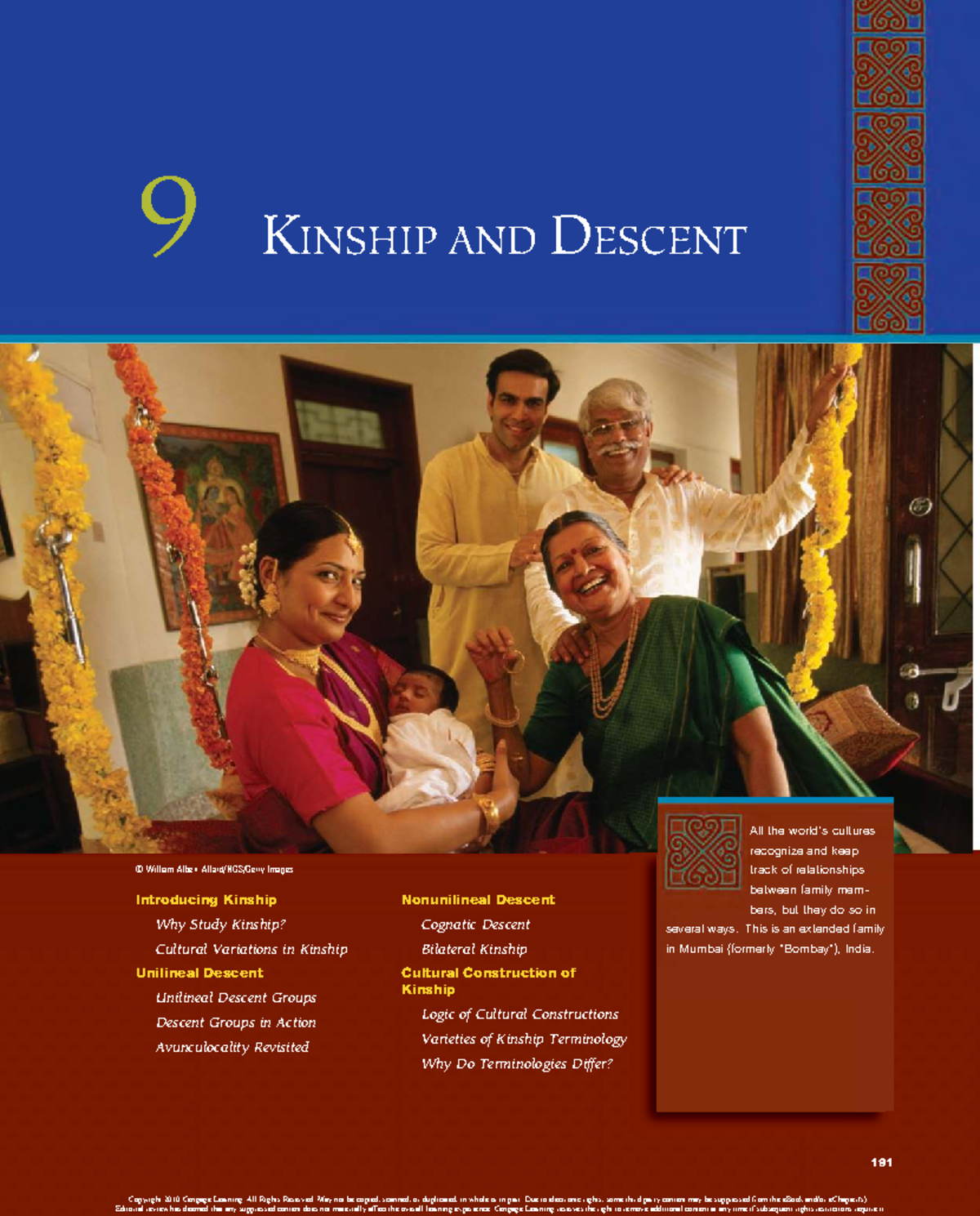Cultural Anthropology: Kinship and Descent Systems Overview (Chapter 9 ...