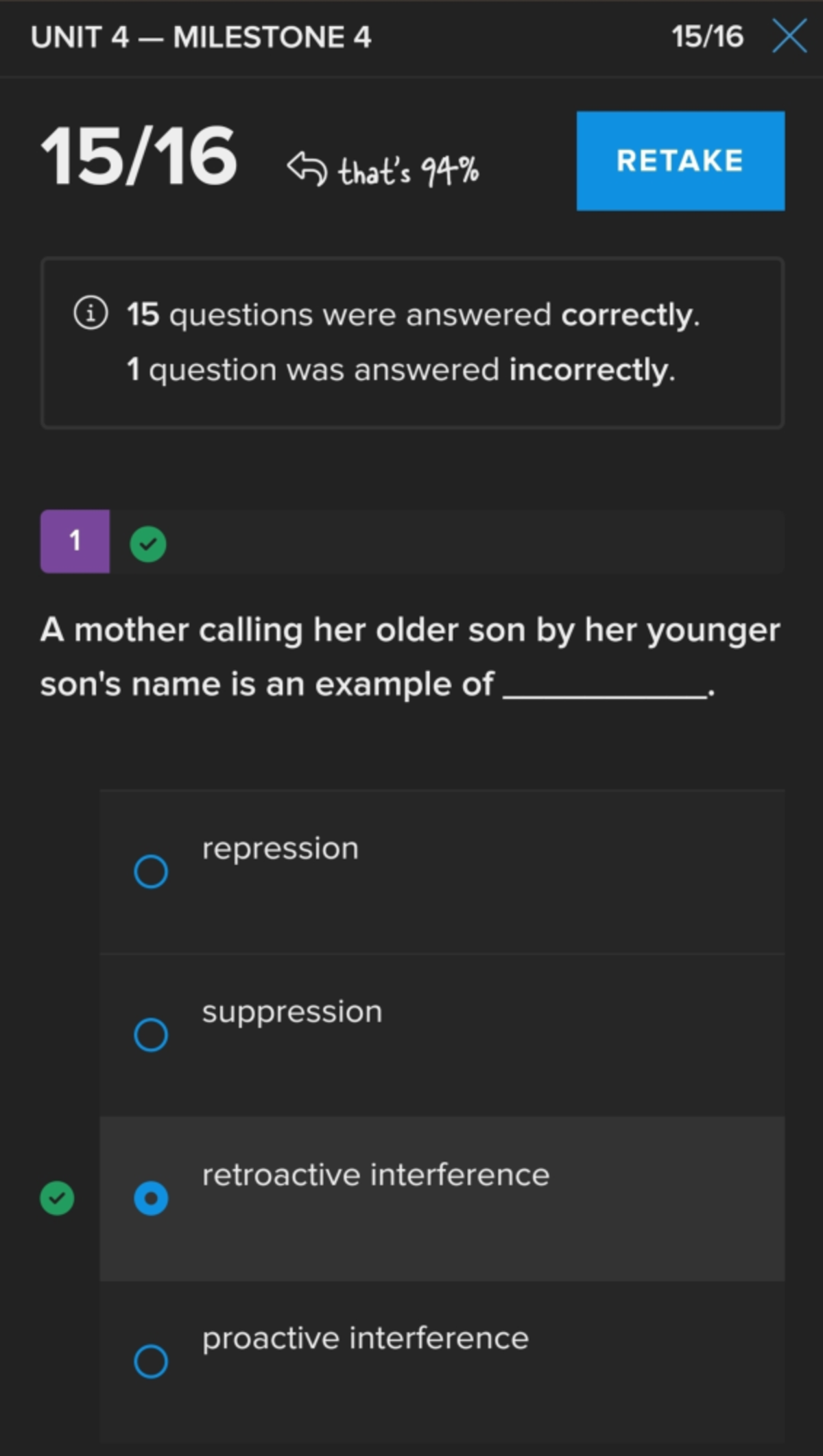 Introduction to Psychology: Milestone 4 Overview and Insights - Studocu