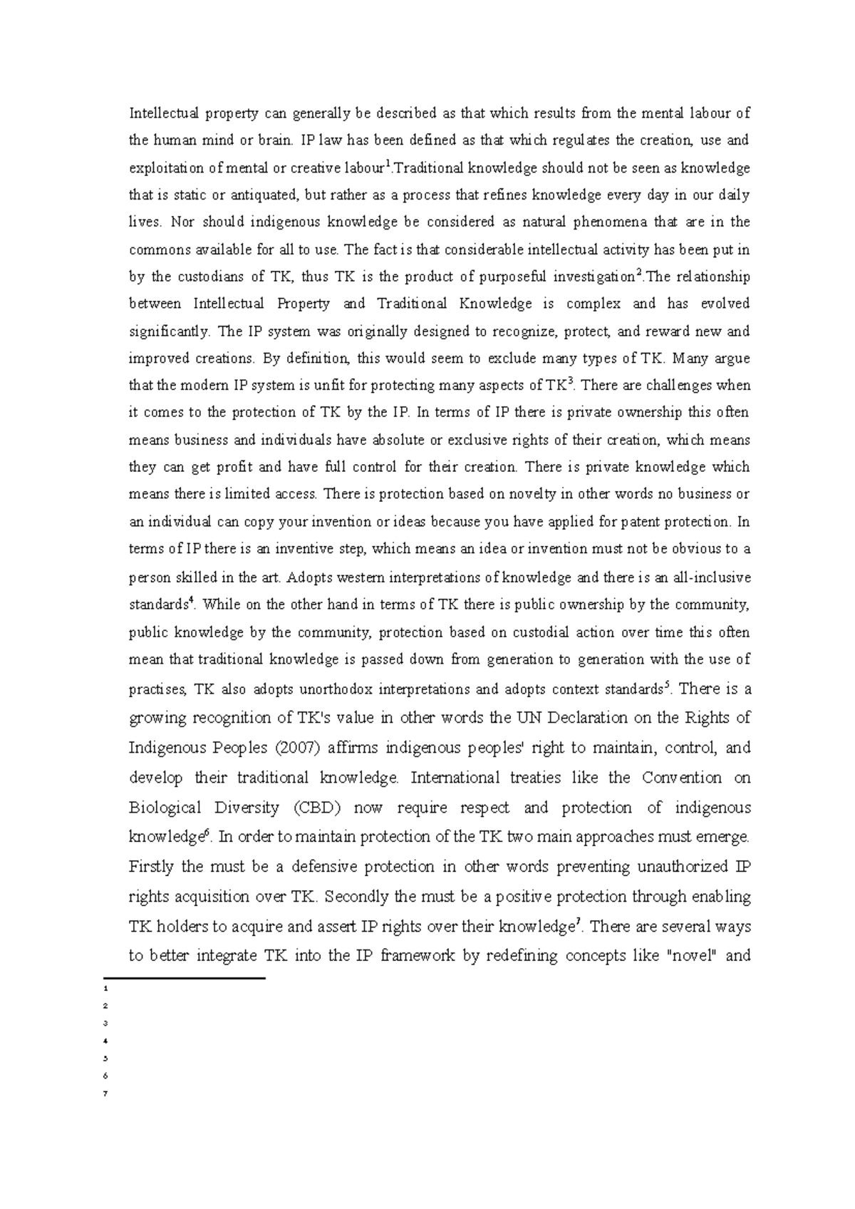 IP and Traditional Knowledge: Challenges and Integration Strategies ...