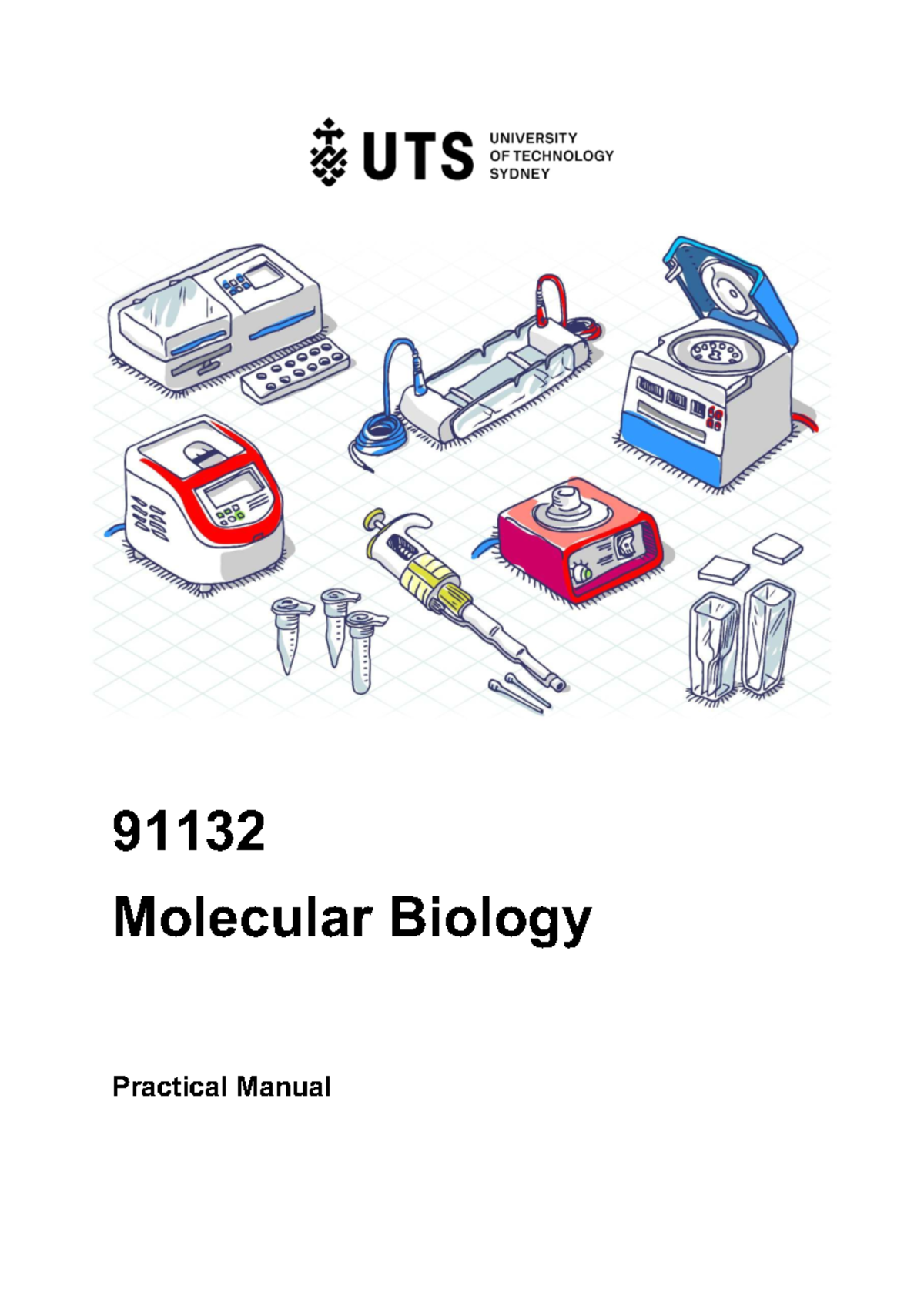 91132 Molecular Biology Practical Manual: Techniques and Experiments ...