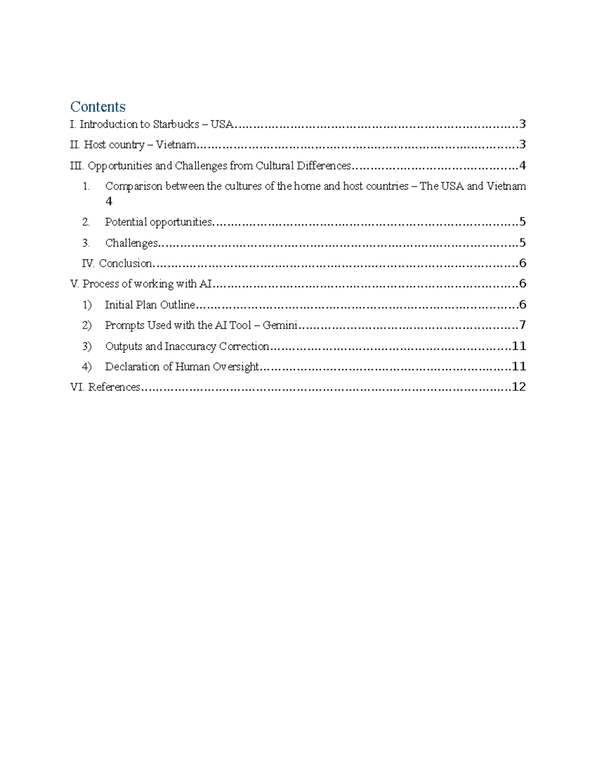 CCM A1 - Cultural Analysis of Starbucks in the USA and Vietnam - Studocu