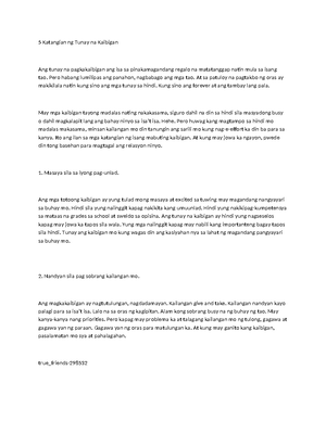 430848546 ANG Kwento NG Mapagbigay NA PUNO - ANG MAPAGBIGAY NA PUNO ...