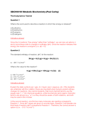 Met Biochem - Post - Biochemistry introduction: Metabolism – the sum of ...