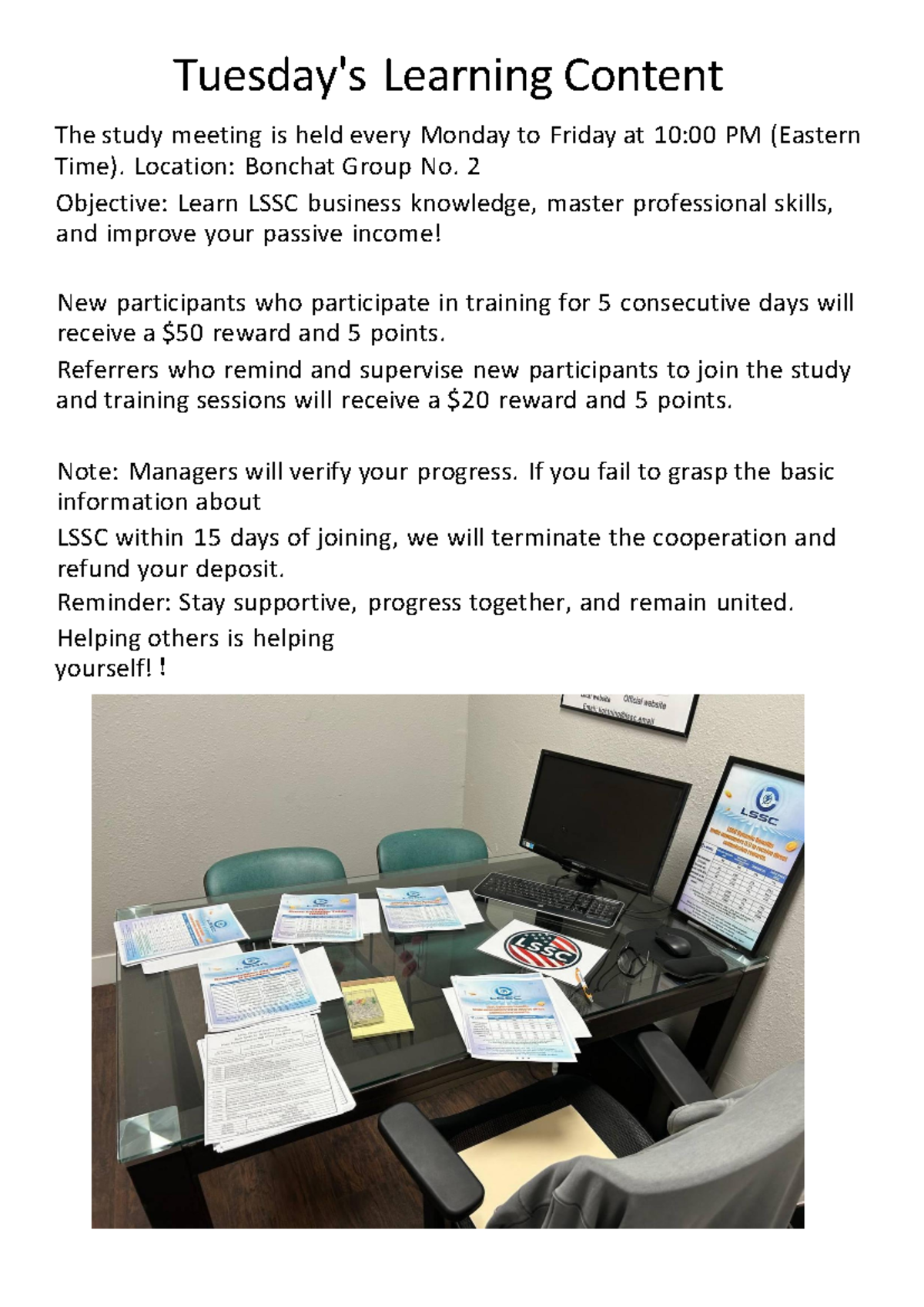 LSSC Training Documentation: Participant Roles & Scoring Guidelines ...