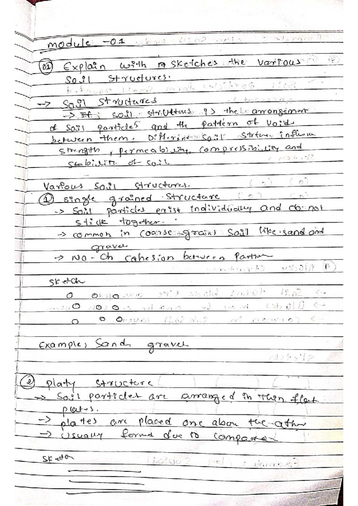 Soil Structures and Classification: Insights from Module Hines 01 - Studocu
