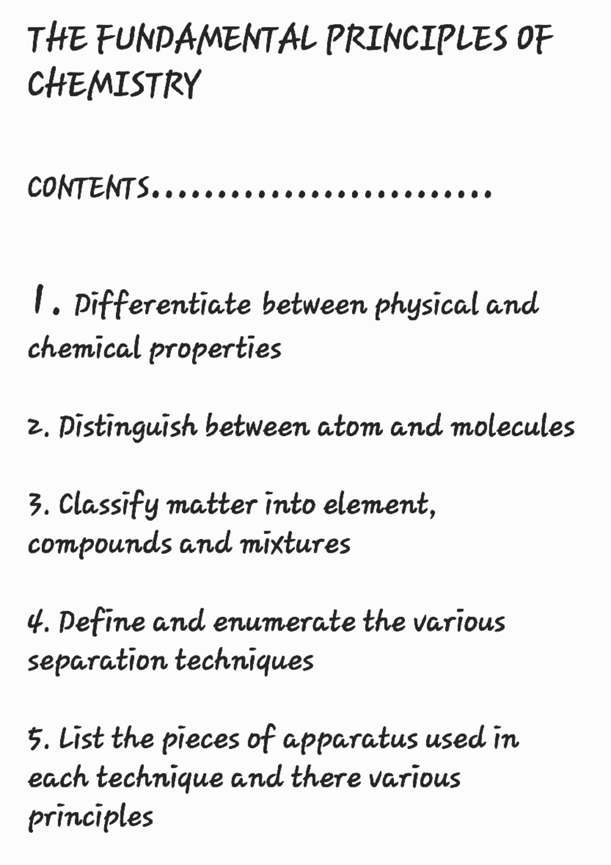 Fundamental Chemistry Concepts: Properties, Classification & Techniques ...