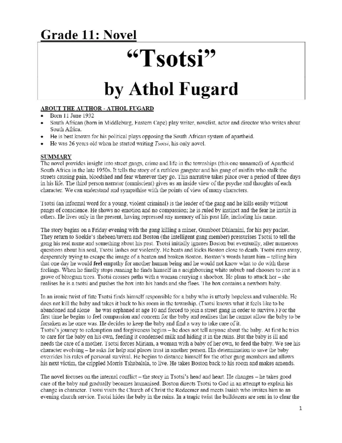 Grade 8 Poetry 2021 - practice poems - Grade 8 Poetry Booklet Term 1 ...