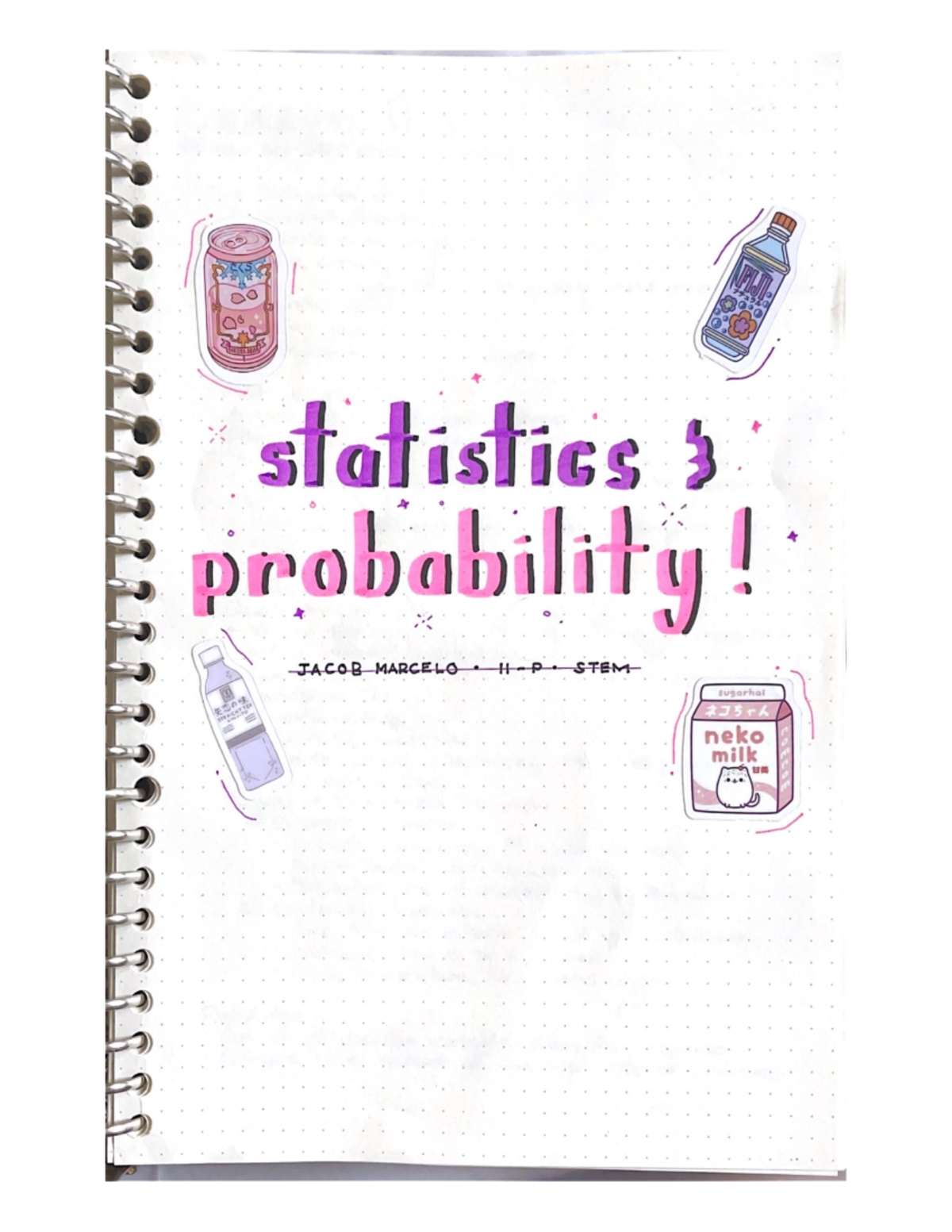 02 Statprob - STATS NOTES - Science Technology Engineering Mathematics - Studocu