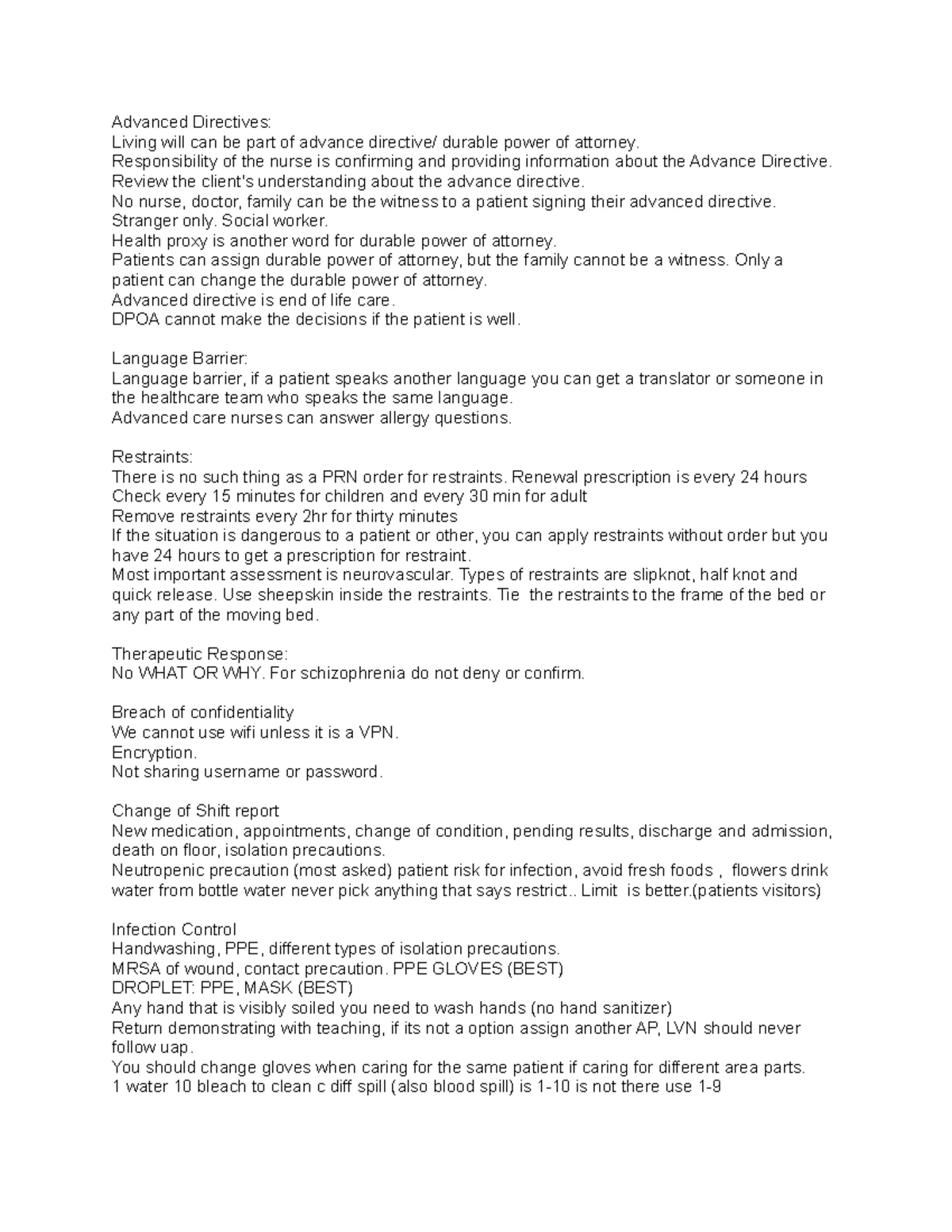 Nursing Diagnosis & Care Plan for Dyspnea Management - Studocu
