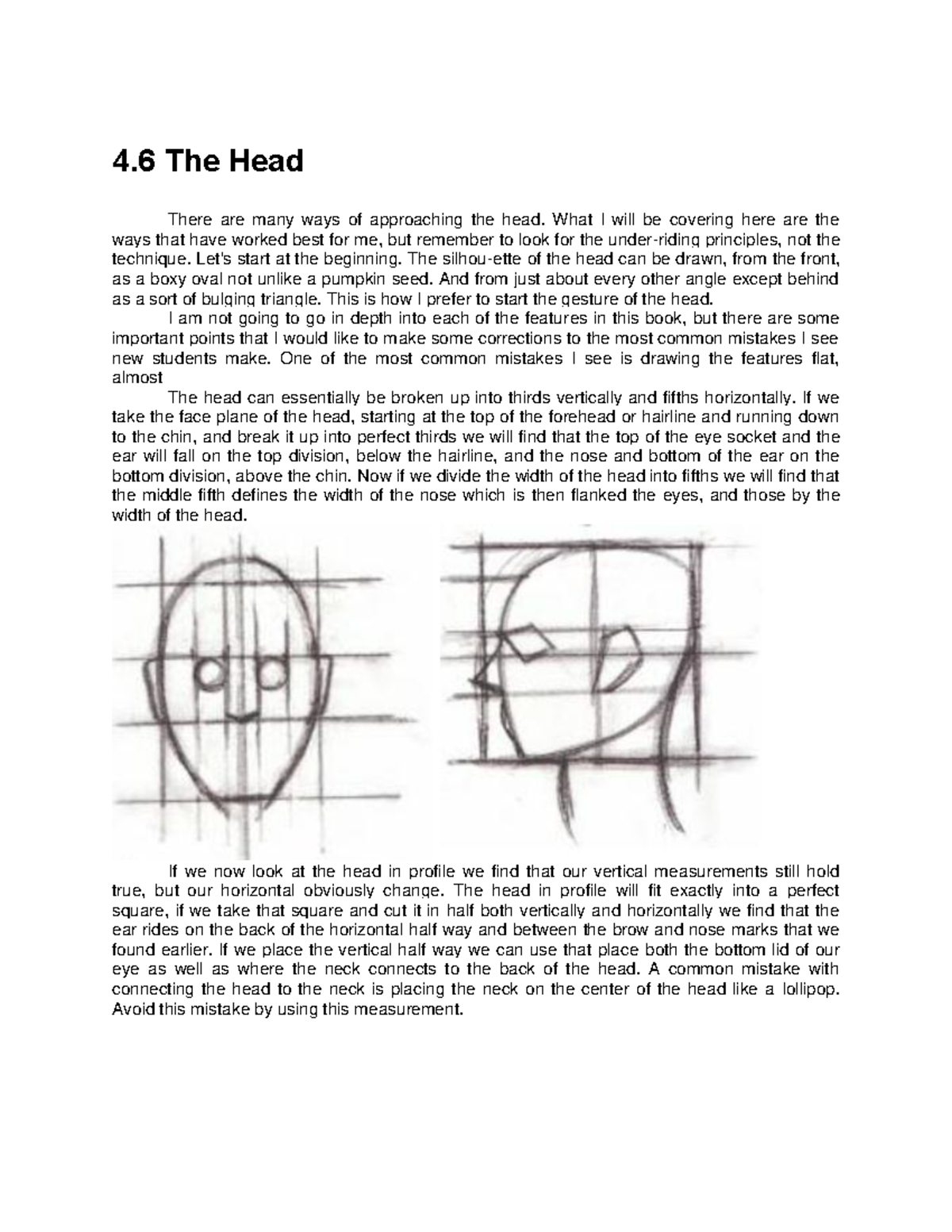 Head in Animation - 4 The Head There are many ways of approaching the ...