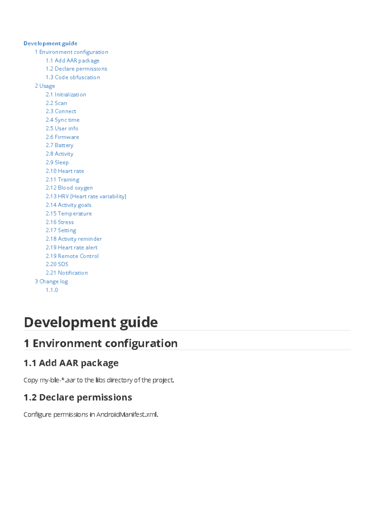 Android sdk development guide en - Development guide 1 Environment ...