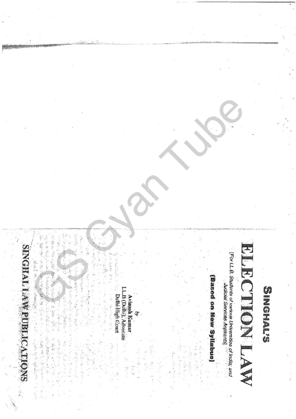 Election Law Overview - DUKKI Course Notes - Studocu