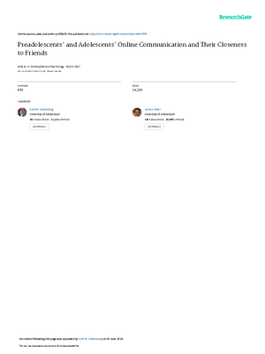 Communication Studies Module 1 - The Module 1 Essay Required to do ...