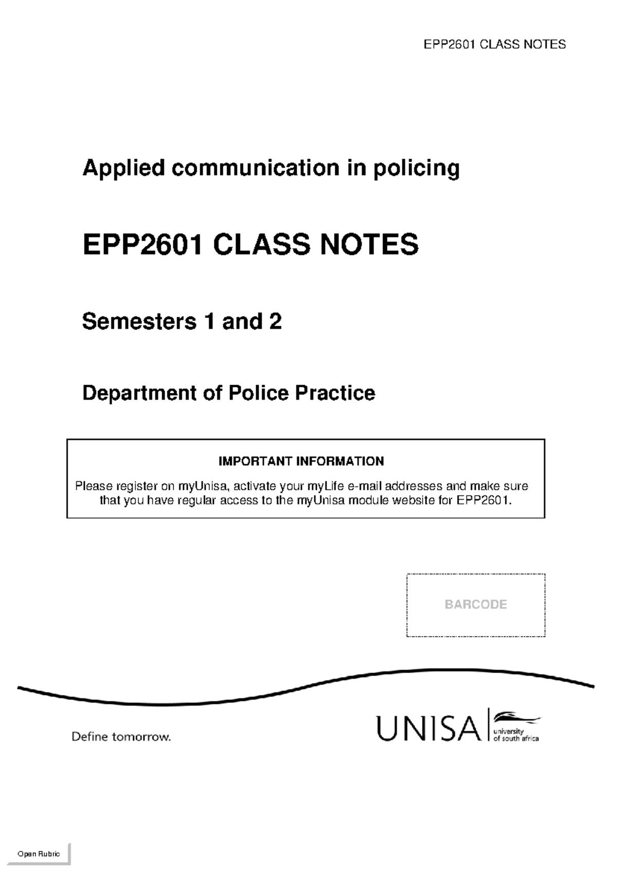 EPP2601 EQP May June 2022 Exams QA - UNIVERSITY EXAMINATIONS May/June ...