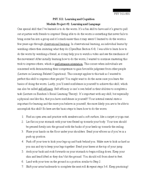 PSY311 - Classical Conditioning part 2 Lecture Notes - Higher-order ...